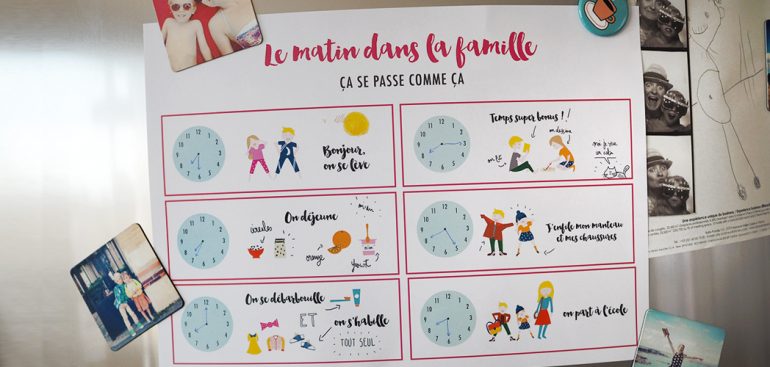 LA ROUTINE DU MATIN #free printable - Minireyve LA ROUTINE DU MATIN #free printable - Minireyve